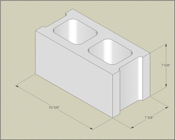 CMU-8x8x16 Stretcher